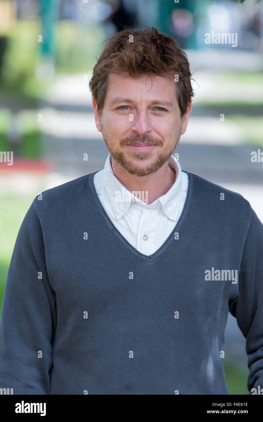 Rome, Italy. 16th Oct, 2015. Actor Claudio Gioè attends the photocall ...