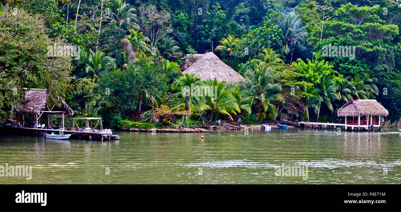 Along the Rio Dulce Gorge in Guatemala Stock Photo - Alamy
