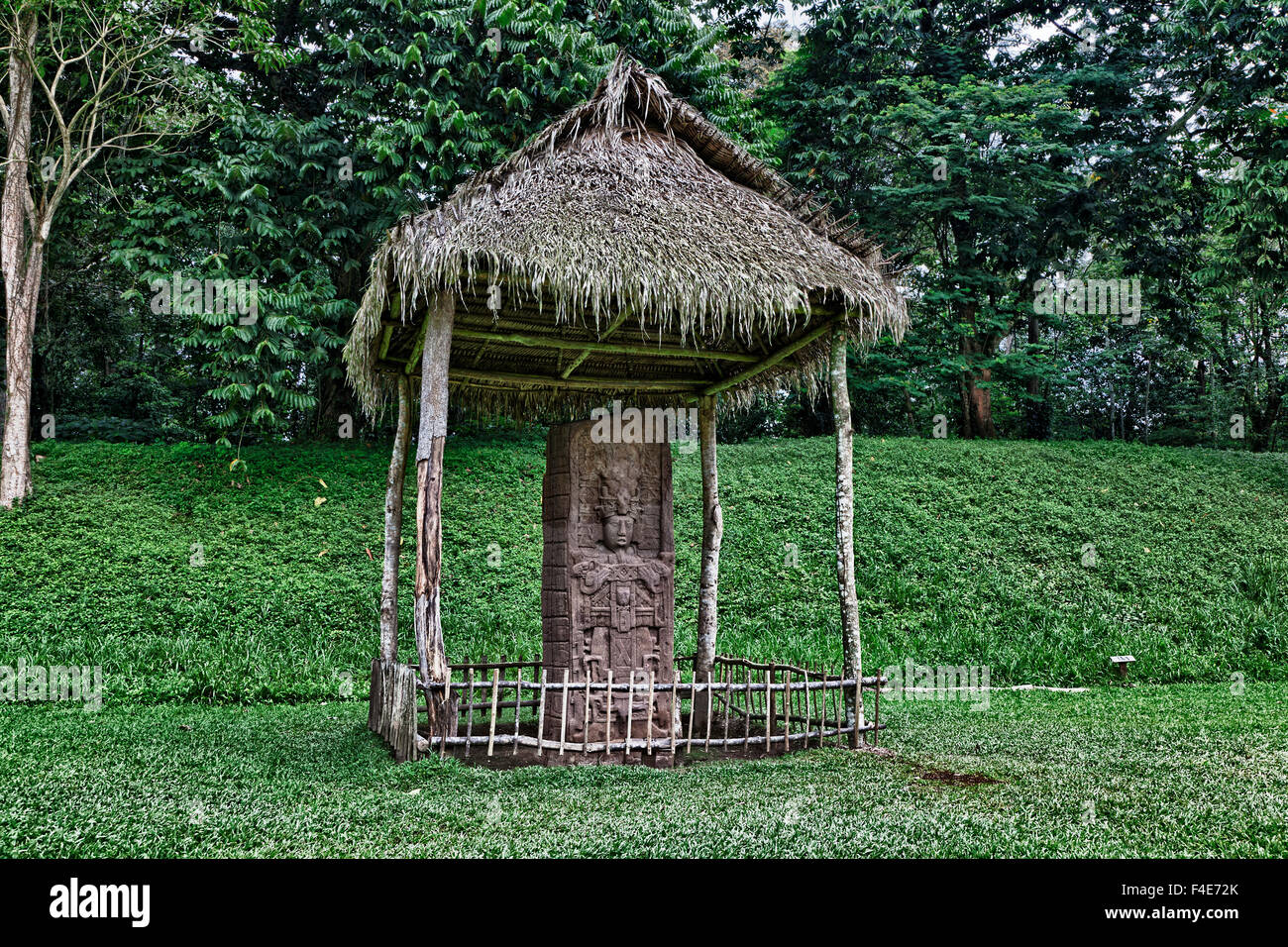 The Quirigua Mayan Ruins in Guatemala Stock Photo - Alamy