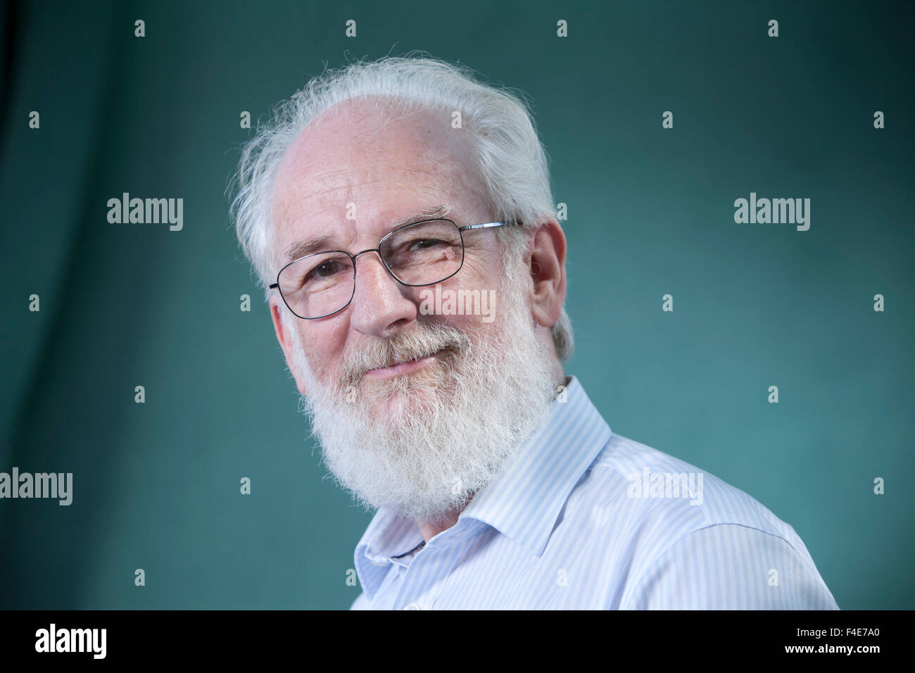 David Crystal, OBE, the British linguist, academic and author, at the ...
