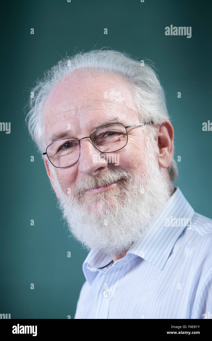 David Crystal, OBE, the British linguist, academic and author, at the ...