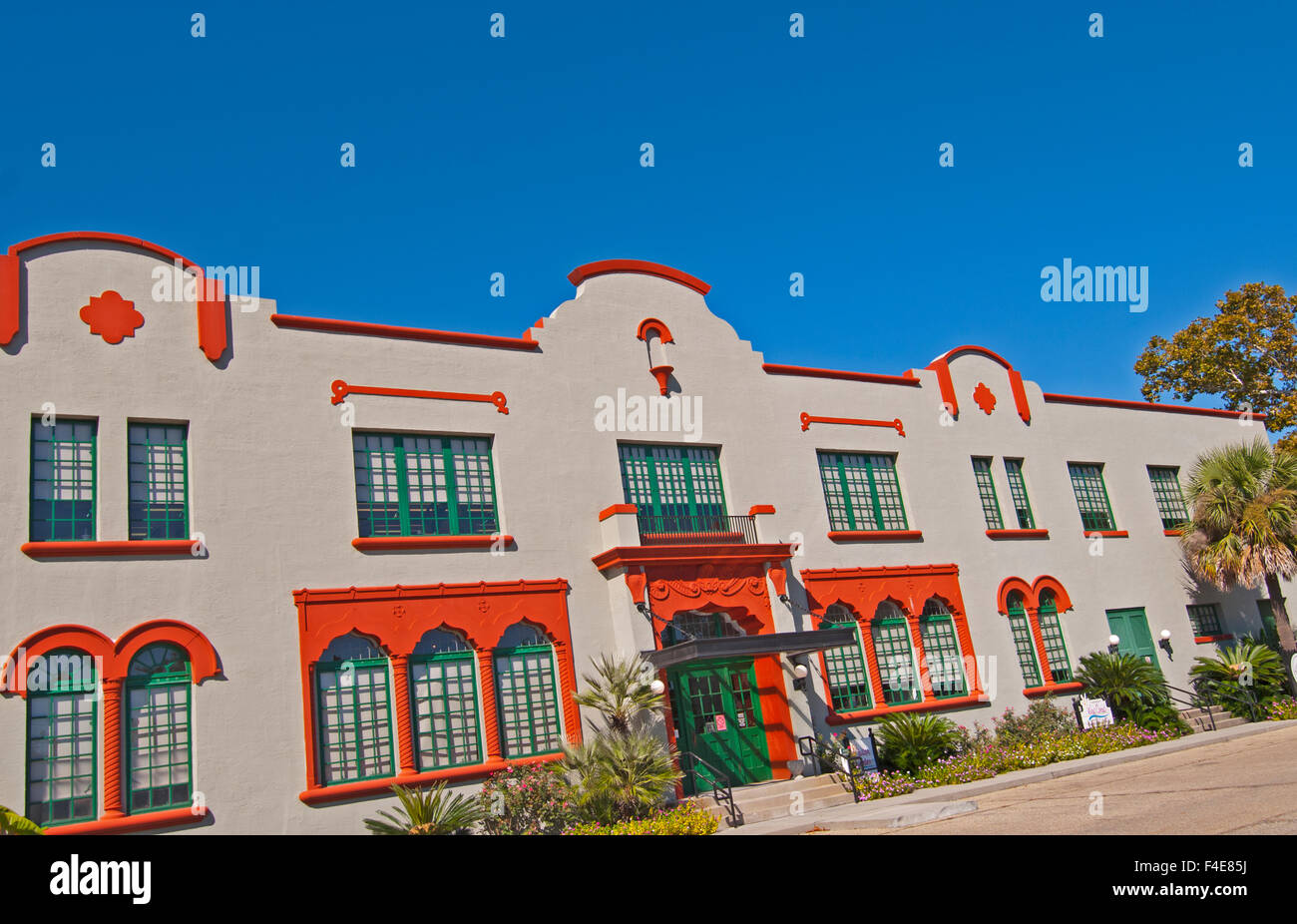 L and N Train Station and Depot, Bay St. Louis, Mississippi Stock Photo ...