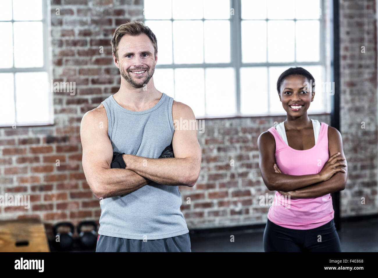 Beautiful female athlete posing hi-res stock photography and images - Alamy
