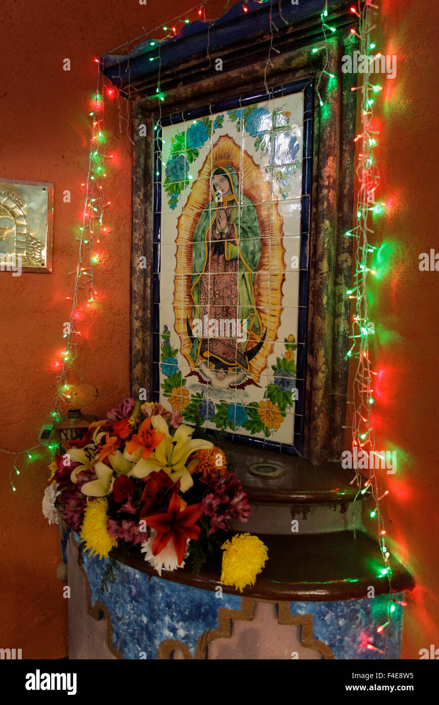 Alter for the Virgin Mary, San Miguel de Allende, Mexico Stock Photo ...