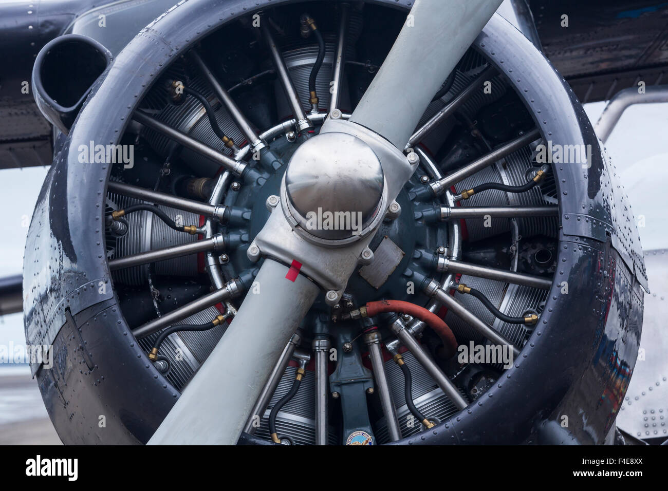 Float plane propeller, Alaska Stock Photo - Alamy