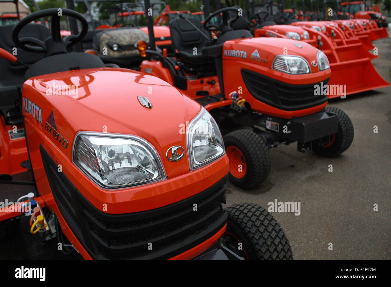 A Kubota dealership in Sydney, Nova Scotia Stock Photo - Alamy