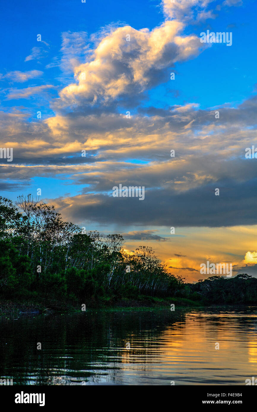 Clouds over the Amazon basin, Peru Stock Photo - Alamy
