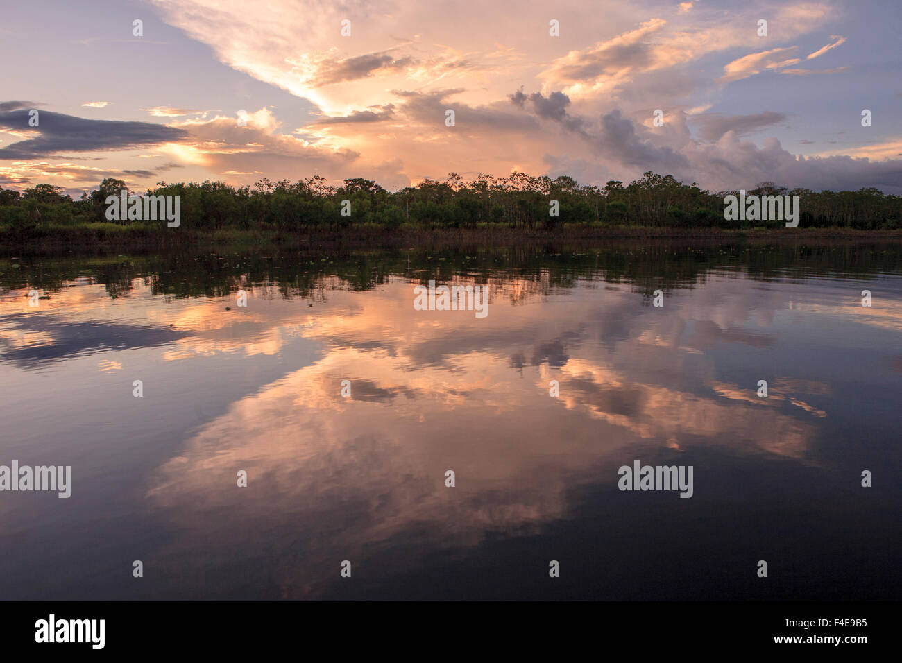 Clouds over the Amazon basin, Peru Stock Photo - Alamy