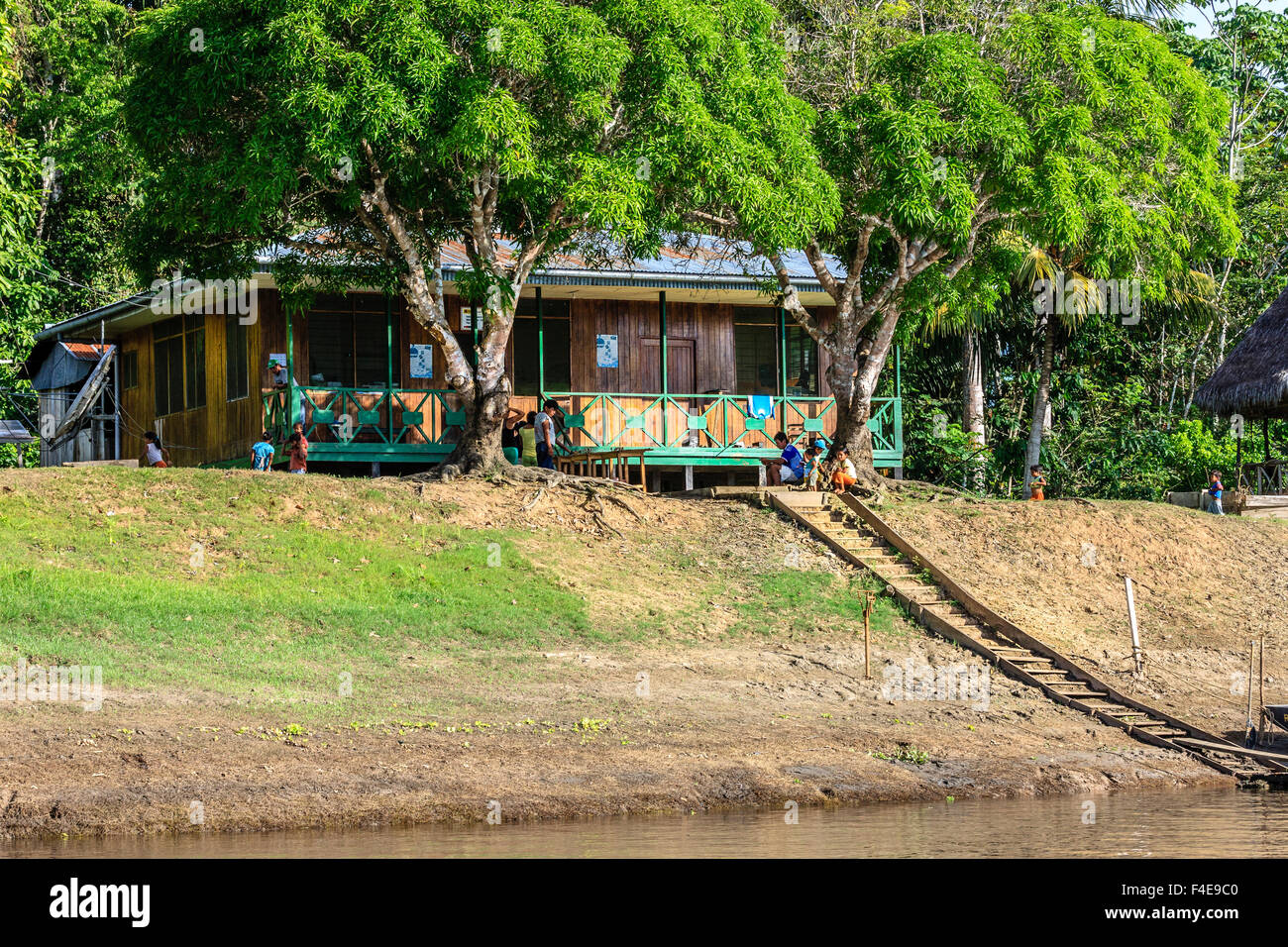 Housing, Amazon basin, Peru Stock Photo - Alamy