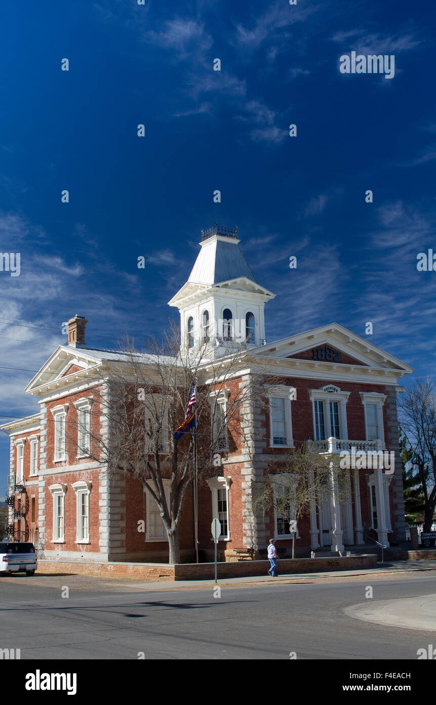 USA, Arizona, Tombstone. Tombstone Courthouse State Historic Park Stock ...