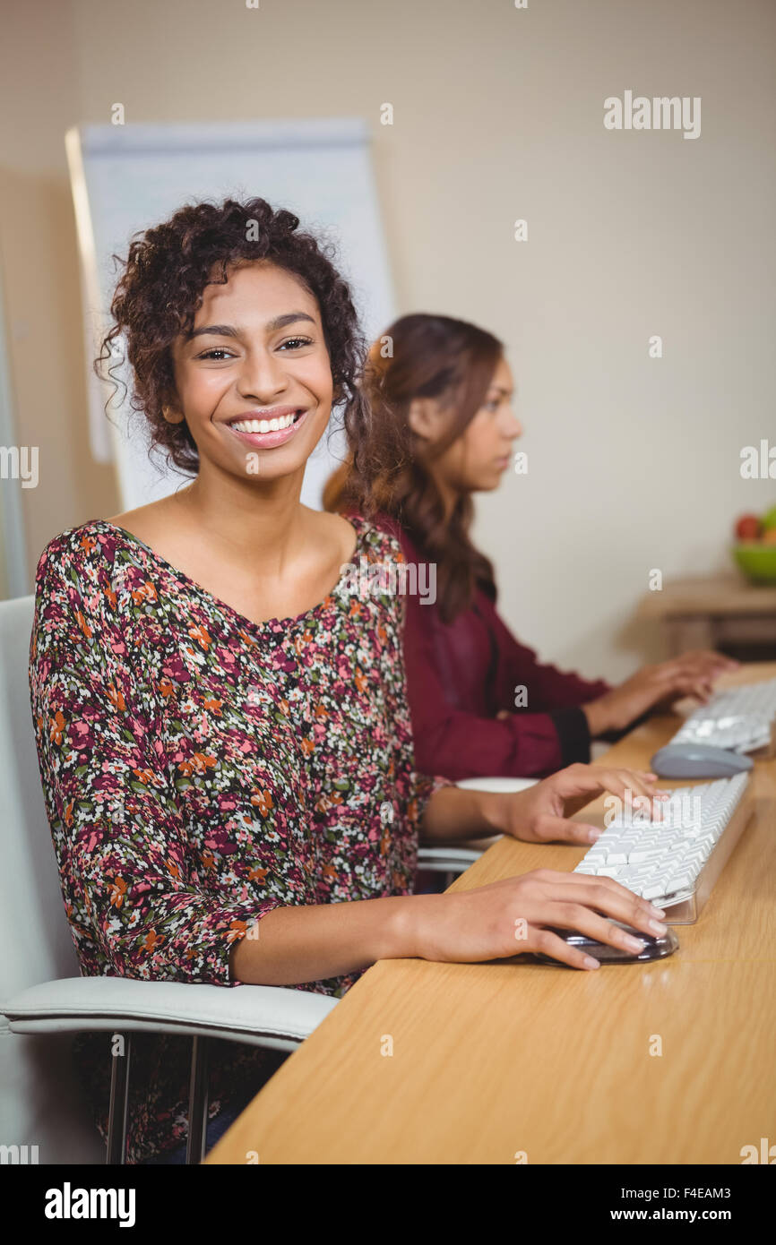Computer with adult technology design office hi-res stock photography ...