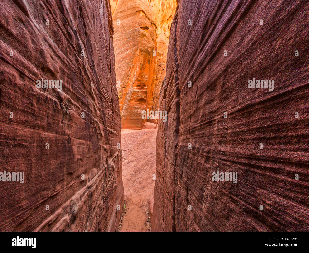 Arizona, Canyon X. Formations in eroded sandstone rock. Credit as: Don ...