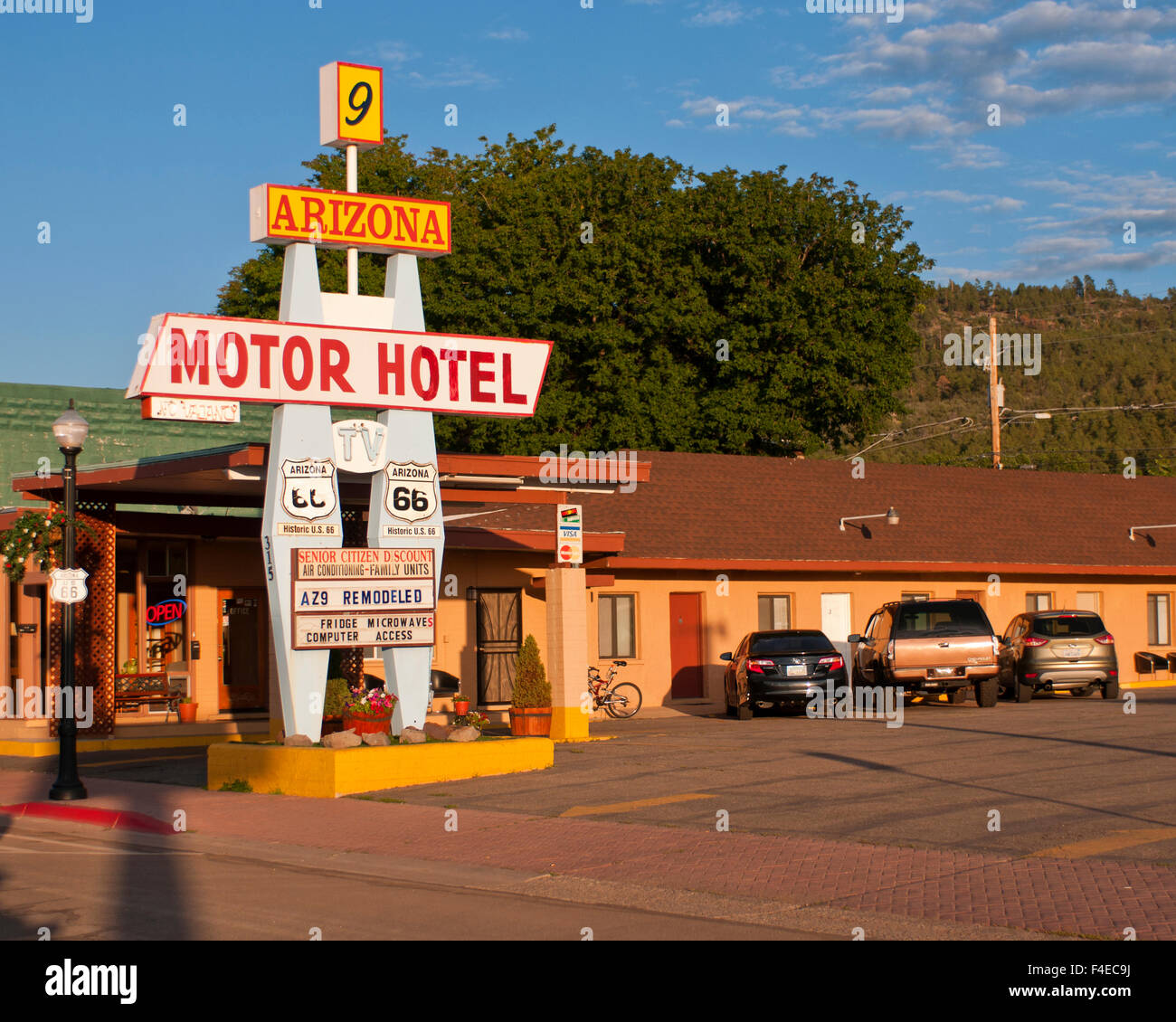 USA, Arizona, Williams, Route 66 Stock Photo - Alamy