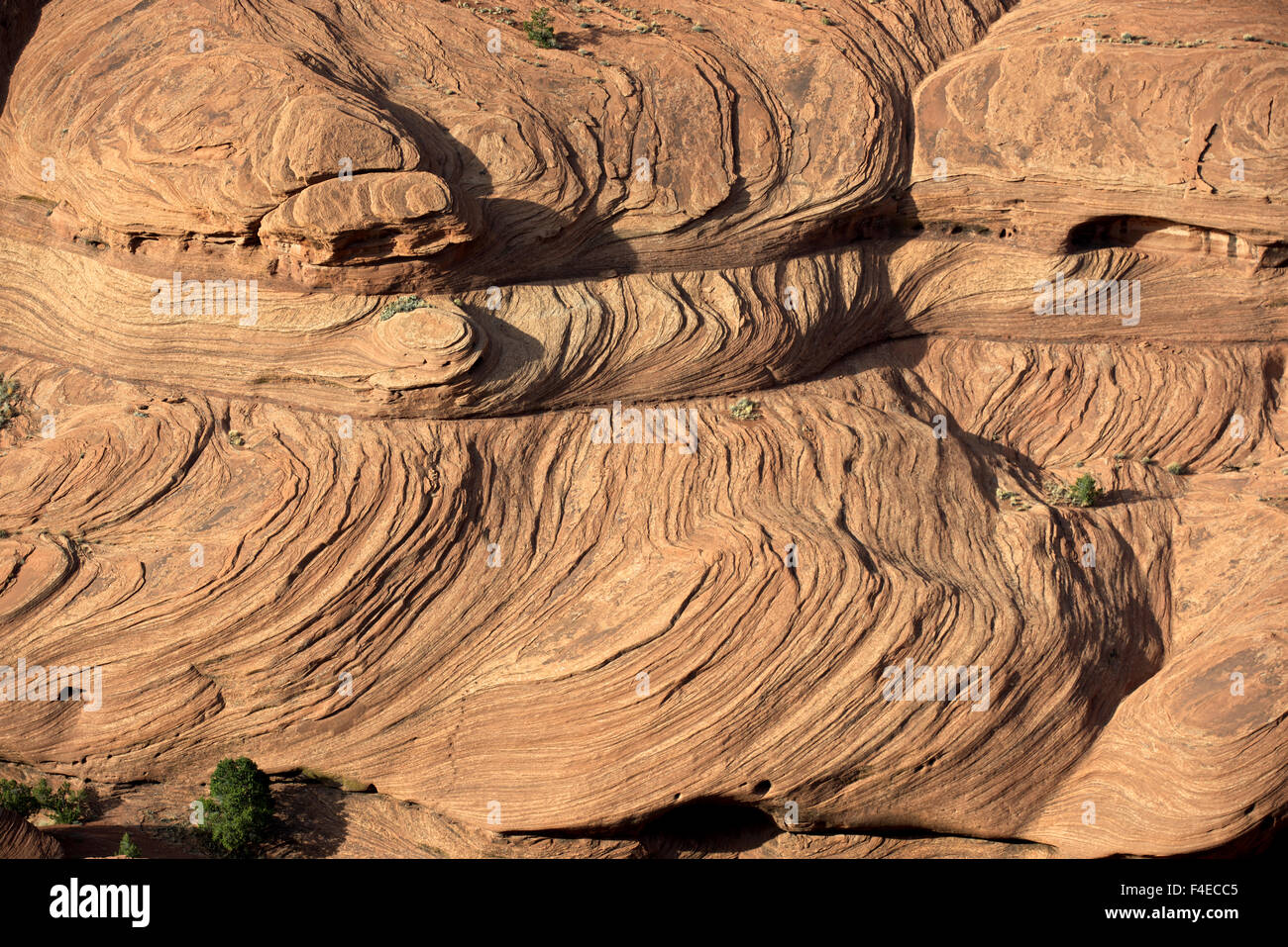 Ancient rock formations in Canyon de Chelly Arizona form interesting ...