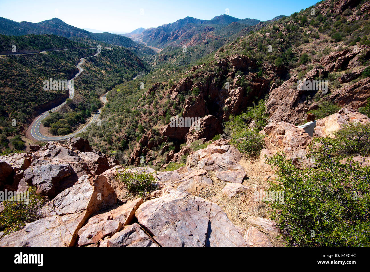 Arizona's Highway 191 between Clifton and Alpine, called the Devil's ...