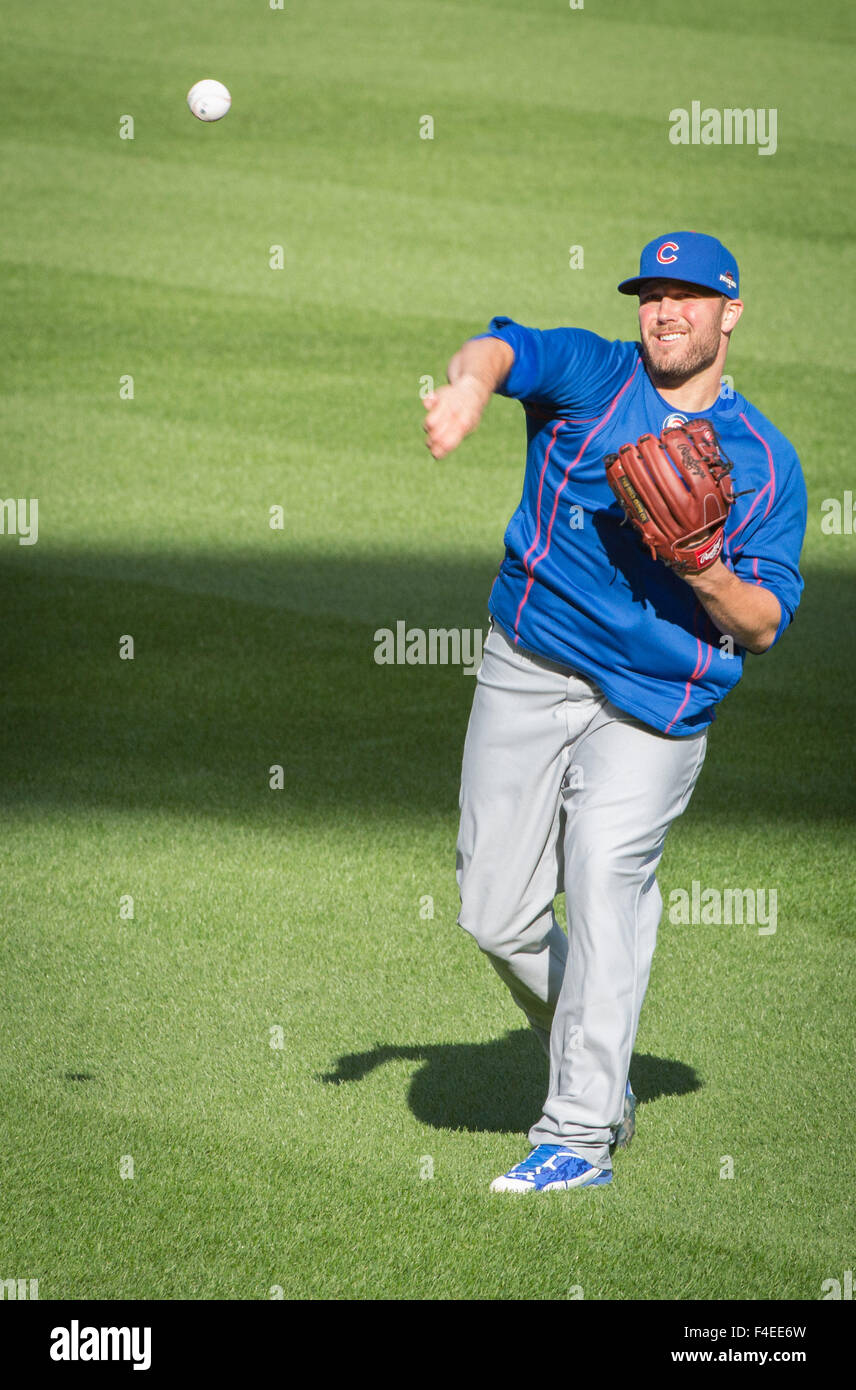 New York, NY, USA. 4th Jan, 2014. Chicago Cubs game 1 starting pitcher ...