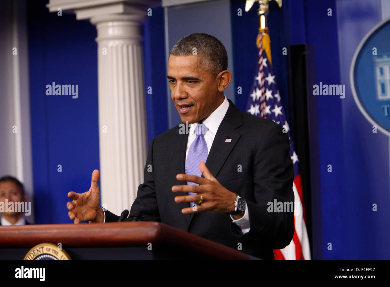 President Barack Obama makes a statement on the Affordable Health Care ...