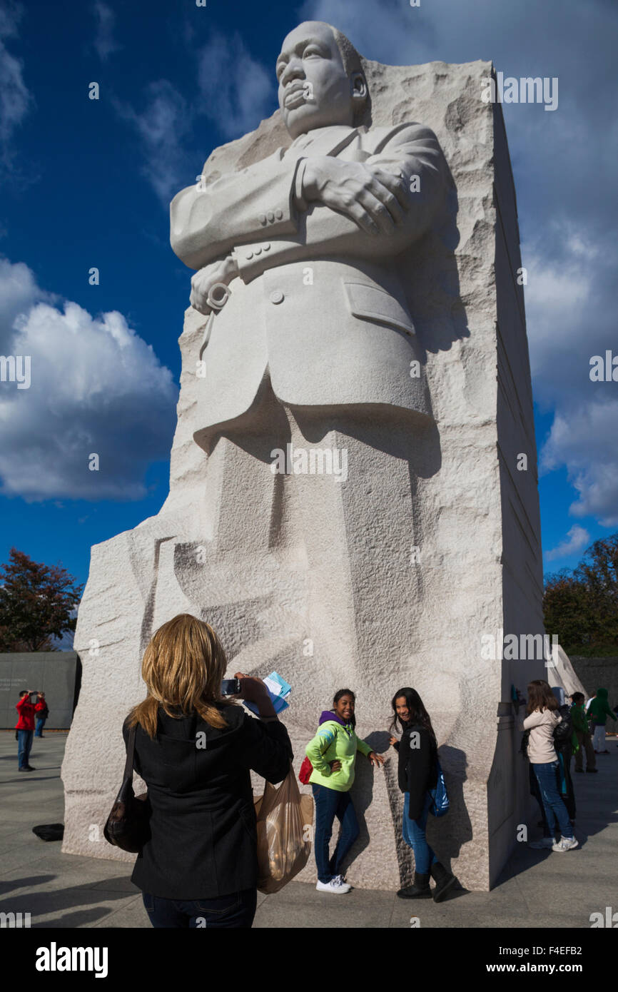 USA, Washington DC, Martin Luther King Monument Stock Photo - Alamy