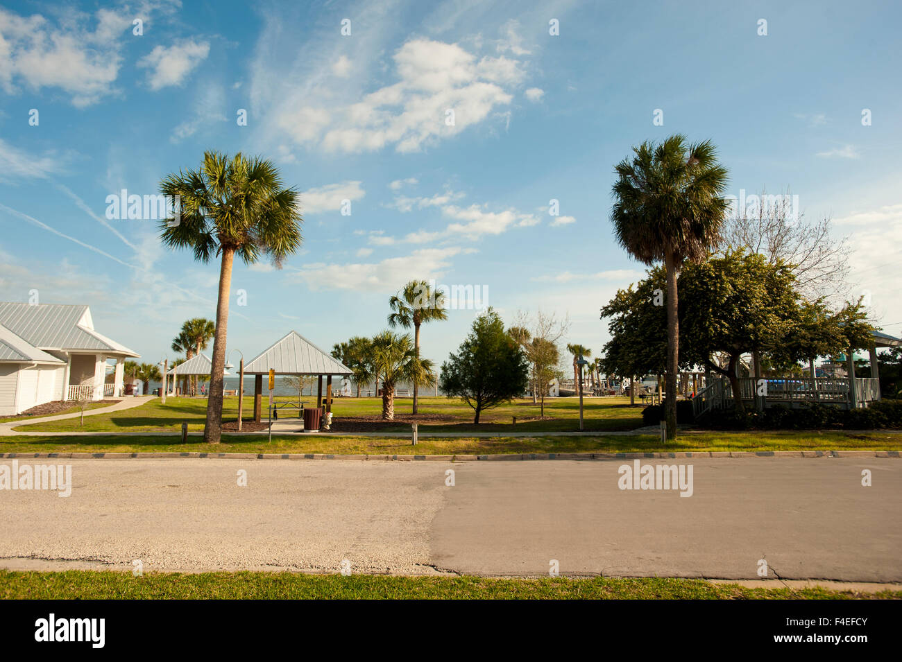 USA, Florida, Cedar Key City Park Stock Photo - Alamy