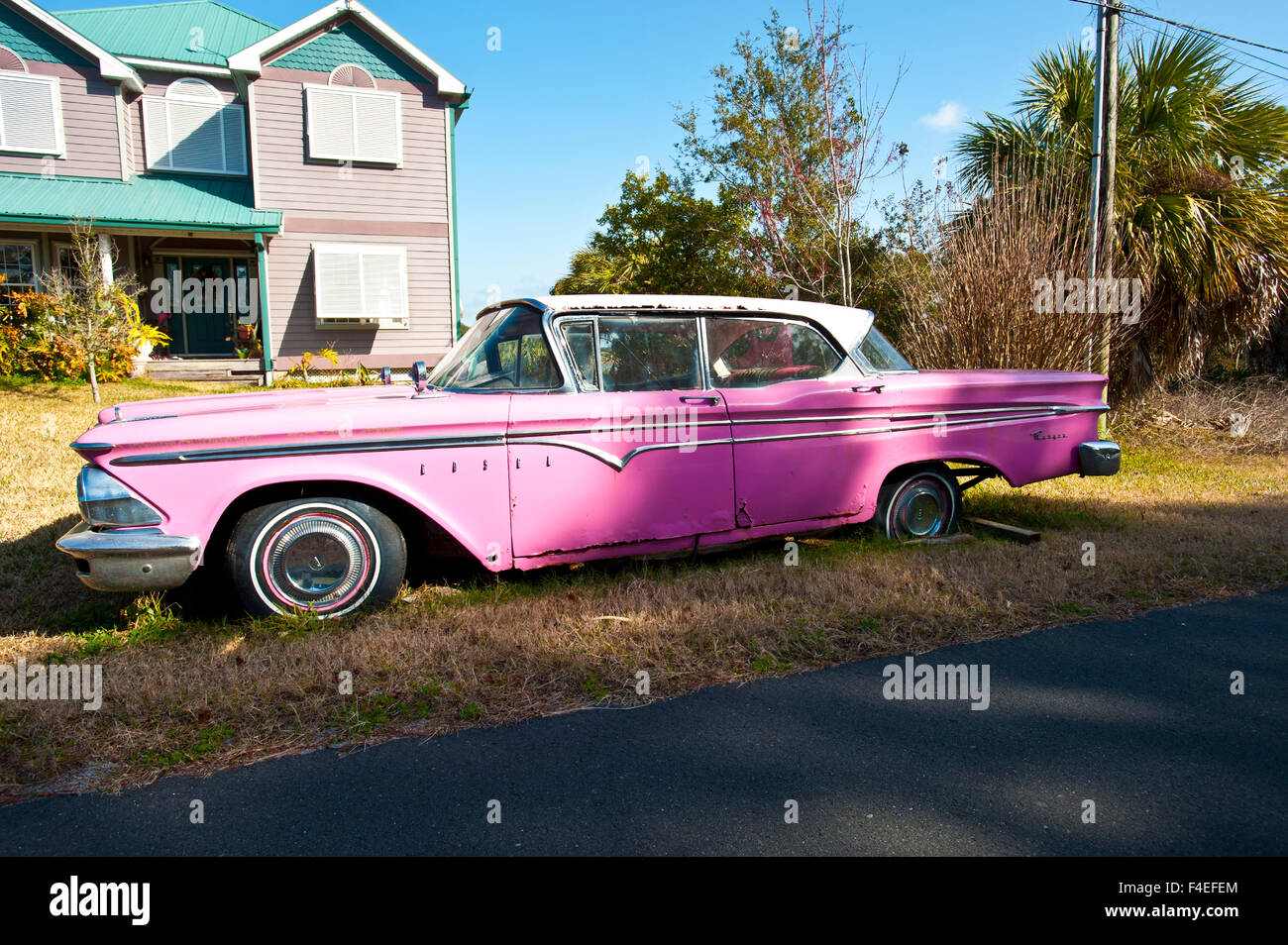 Edsel automobile hi-res stock photography and images - Alamy