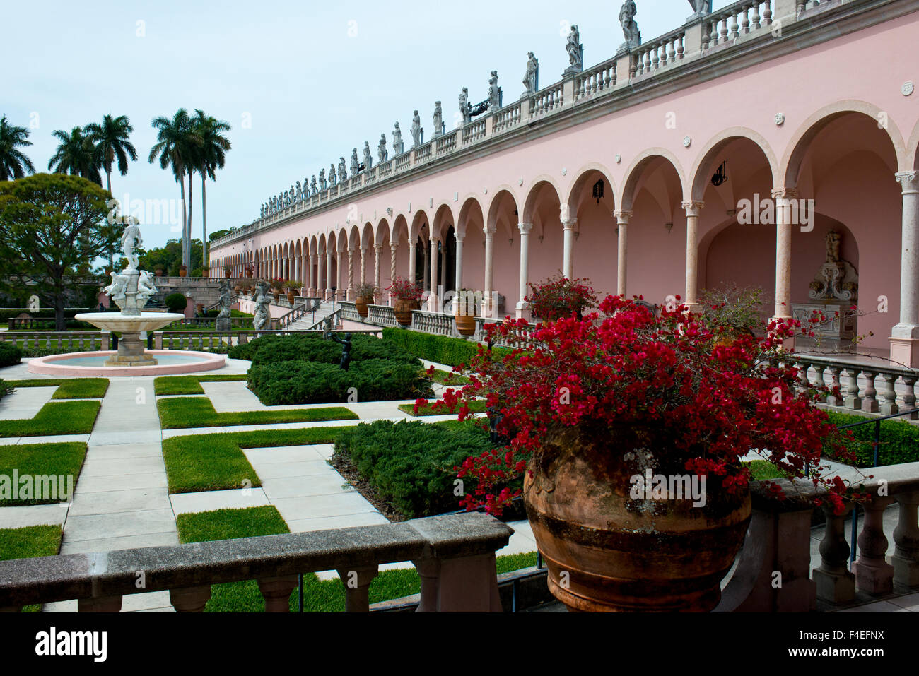 USA, Florida, Sarasota, Ringling Estate Grounds, Museum of Art ...
