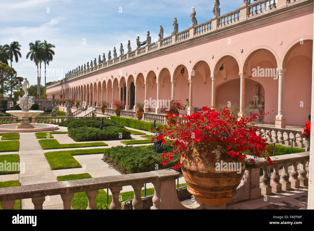 USA, Florida, Sarasota, Ringling Estate Grounds, Museum of Art ...