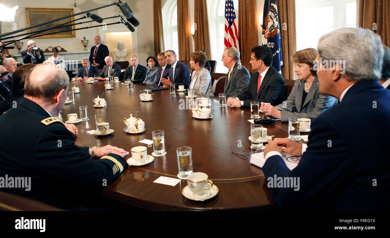 Obama cabinet 2013 hi-res stock photography and images - Alamy