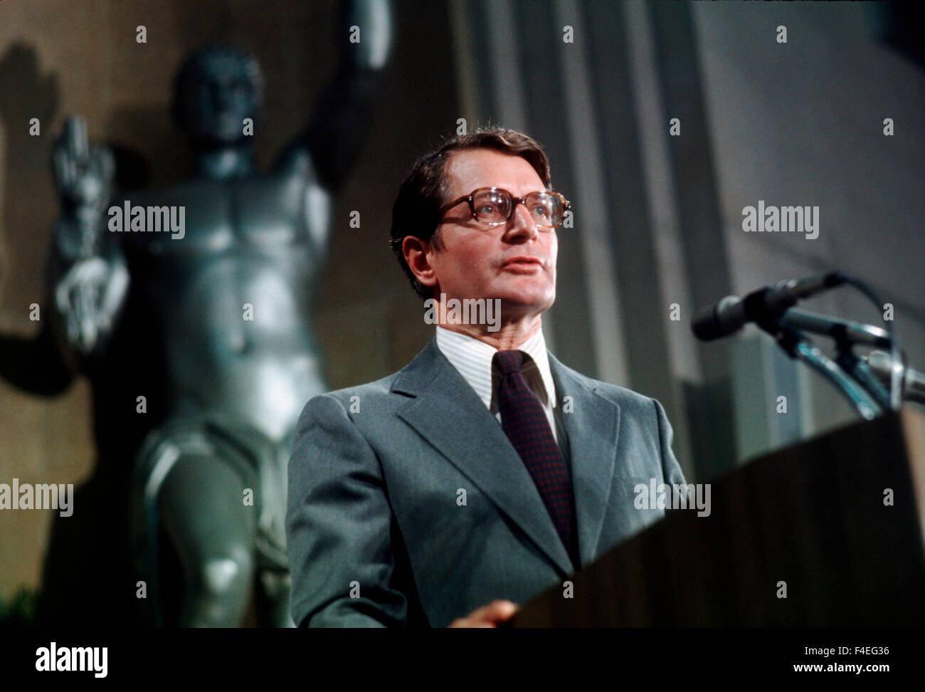 Attorney General Elliott Richardson in the Great Hall of the Department ...