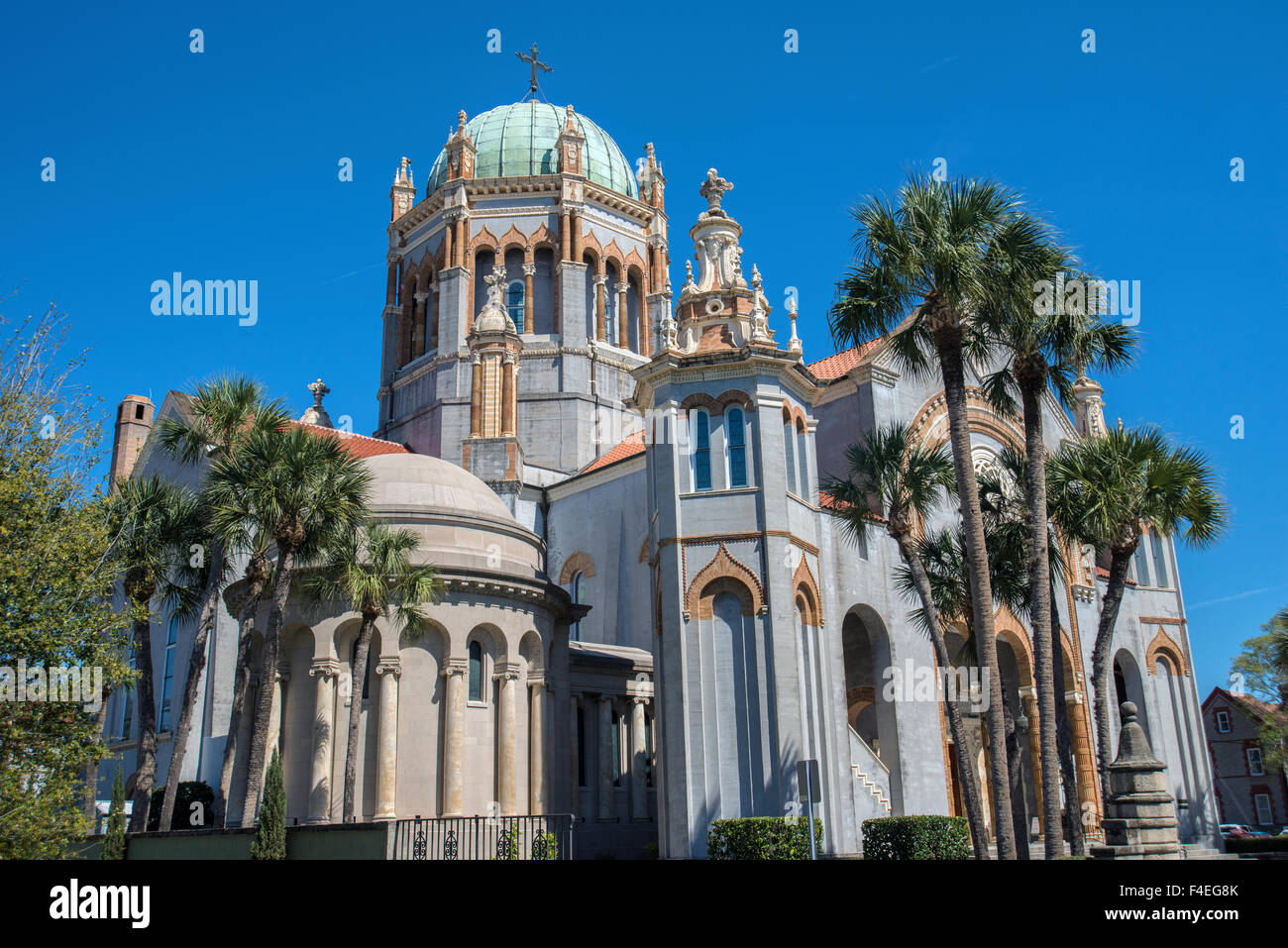 USA, Florida, St. Augustine, Memorial Presbyterian Church (Large format ...