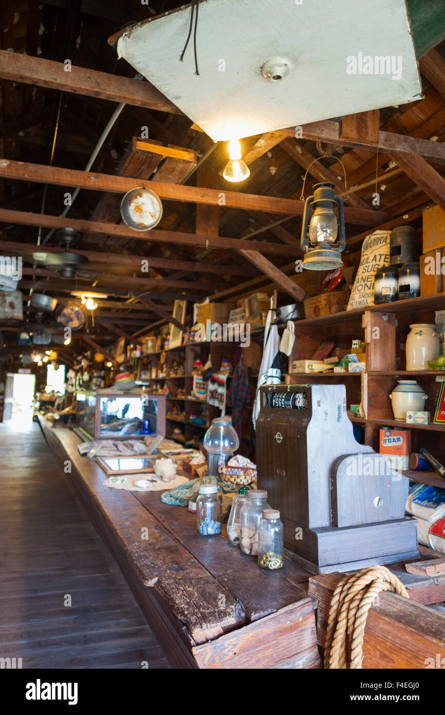 USA, Florida, Everglades National Park, Chocoloskee, Smallwood Store ...