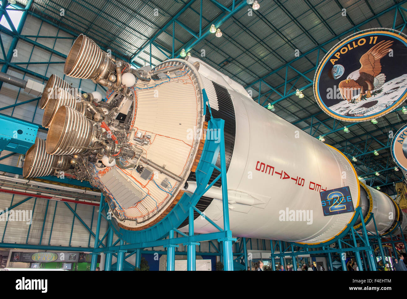 Saturn v engine exhibit hi-res stock photography and images - Alamy