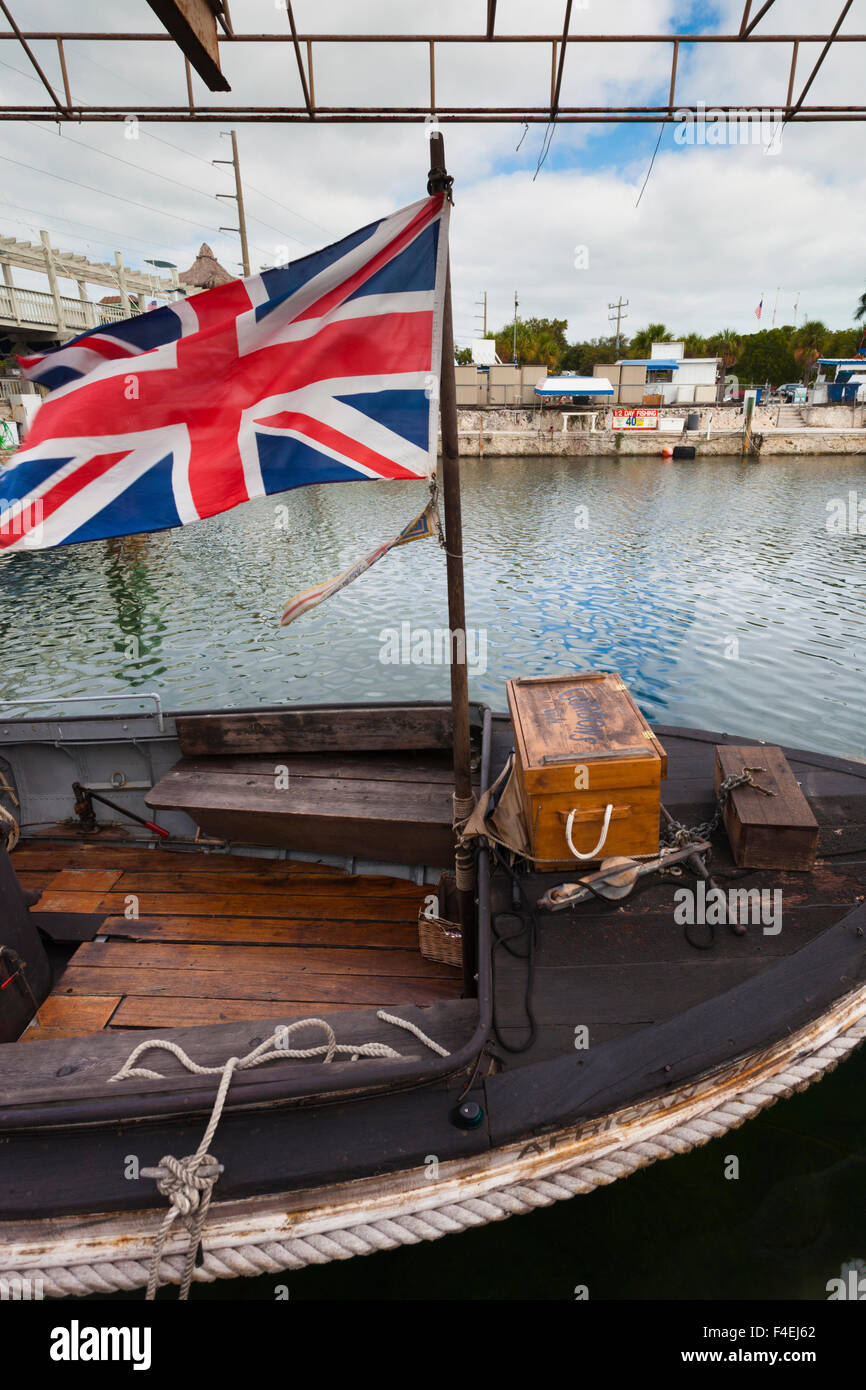 USA, Florida, Florida Keys, Key Largo, The African Queen, original boat ...