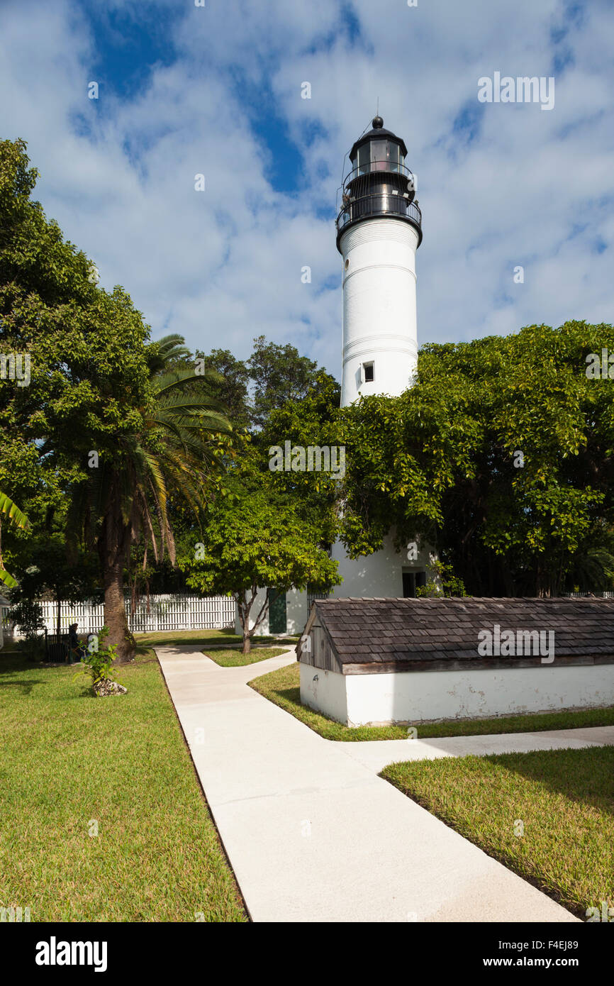 USA, Florida, Florida Keys, Key West, Key West Lighthouse Stock Photo ...