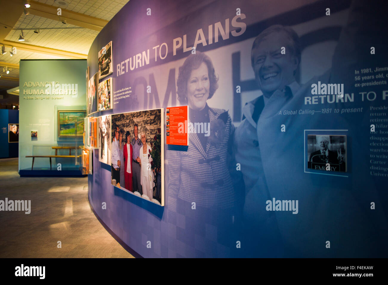 Jimmy carter presidential library hi-res stock photography and images ...