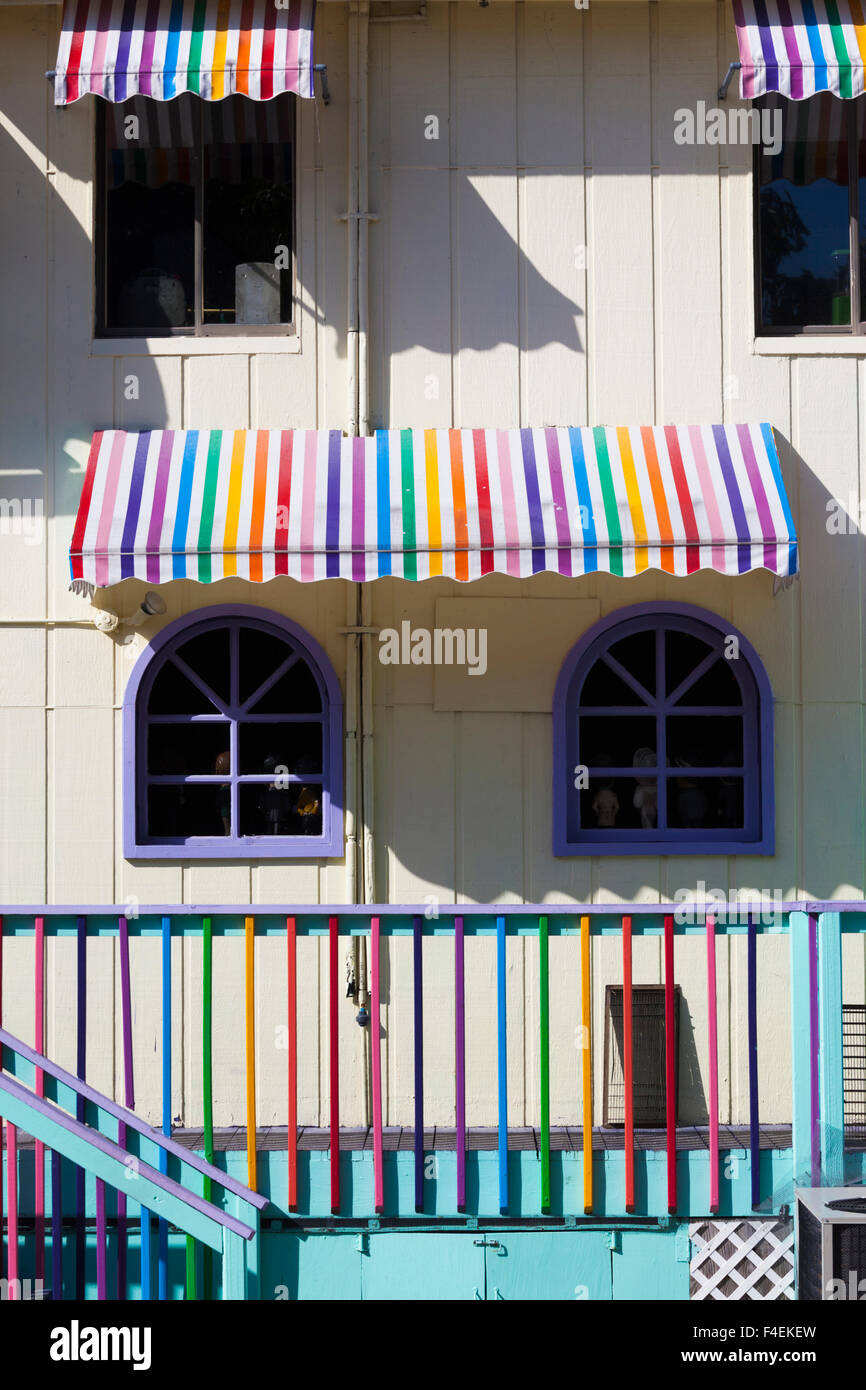 USA, Florida, Gulf Coast, Captiva Island, detail of The Bubble Room ...