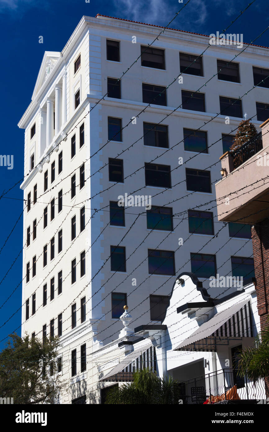 USA, Florida, West Palm Beach, Clematis Street, downtown Stock Photo ...