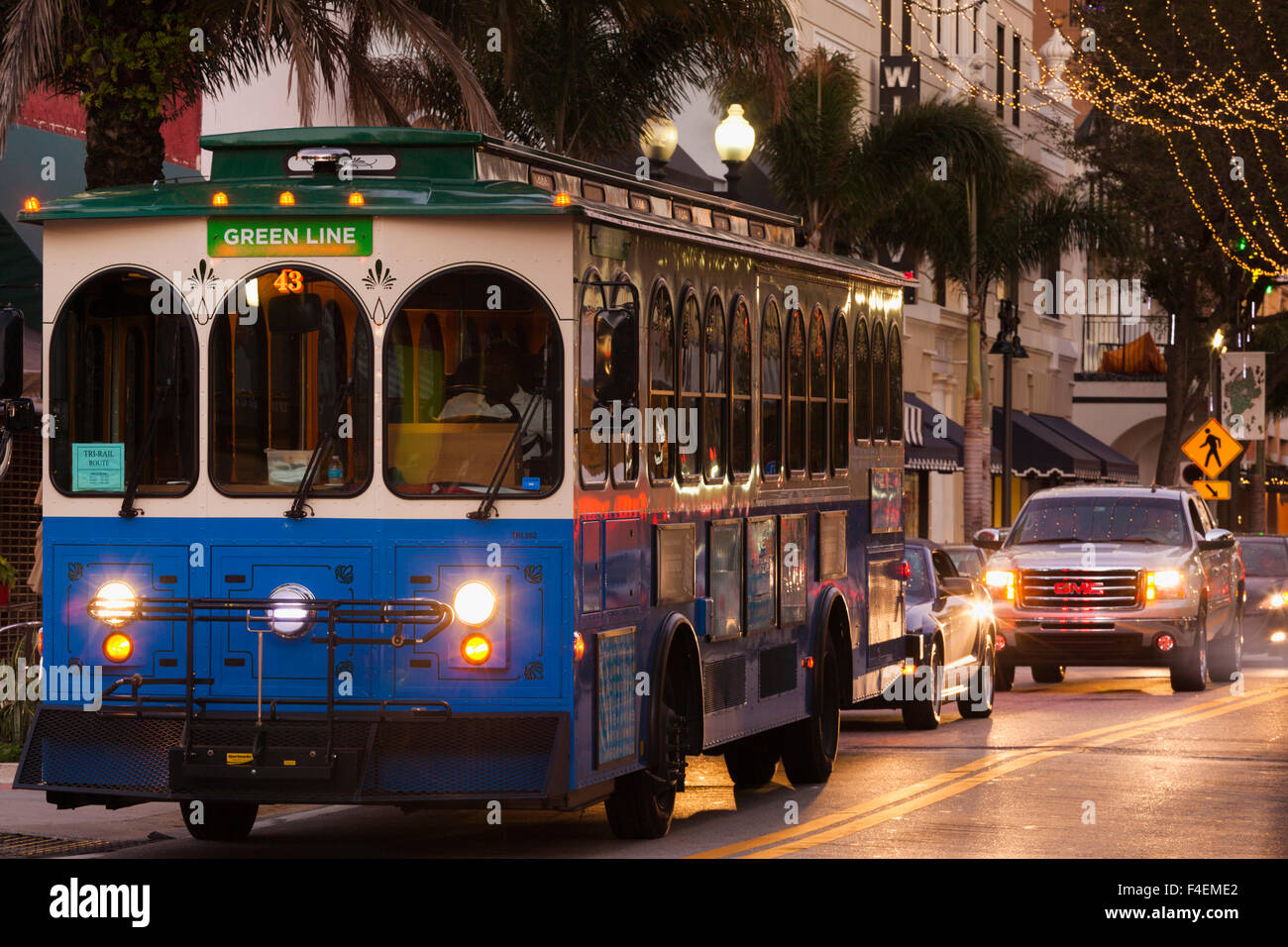 Clematis Street, West Palm Beach High Resolution Stock Photography and ...