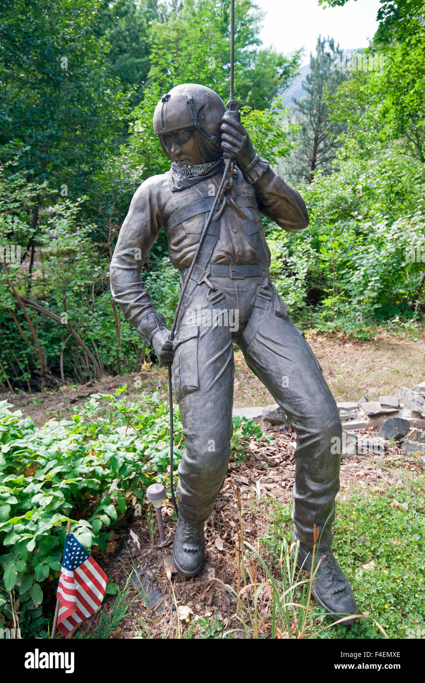 Cramer Fire Memorial, North Fork, Idaho Stock Photo - Alamy