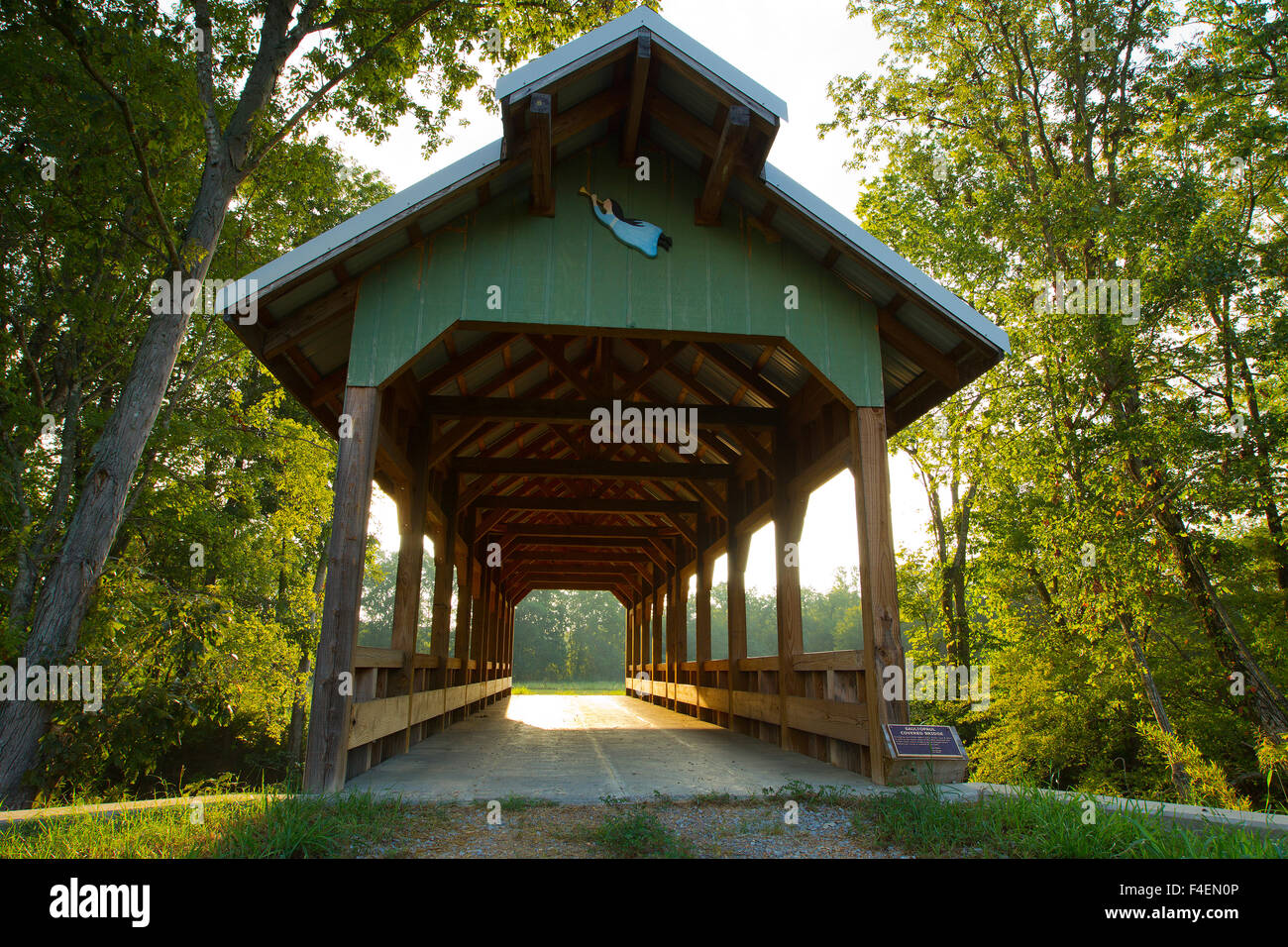 Saultopaul Bridge, Chickamauga, Georgia (PR Stock Photo - Alamy