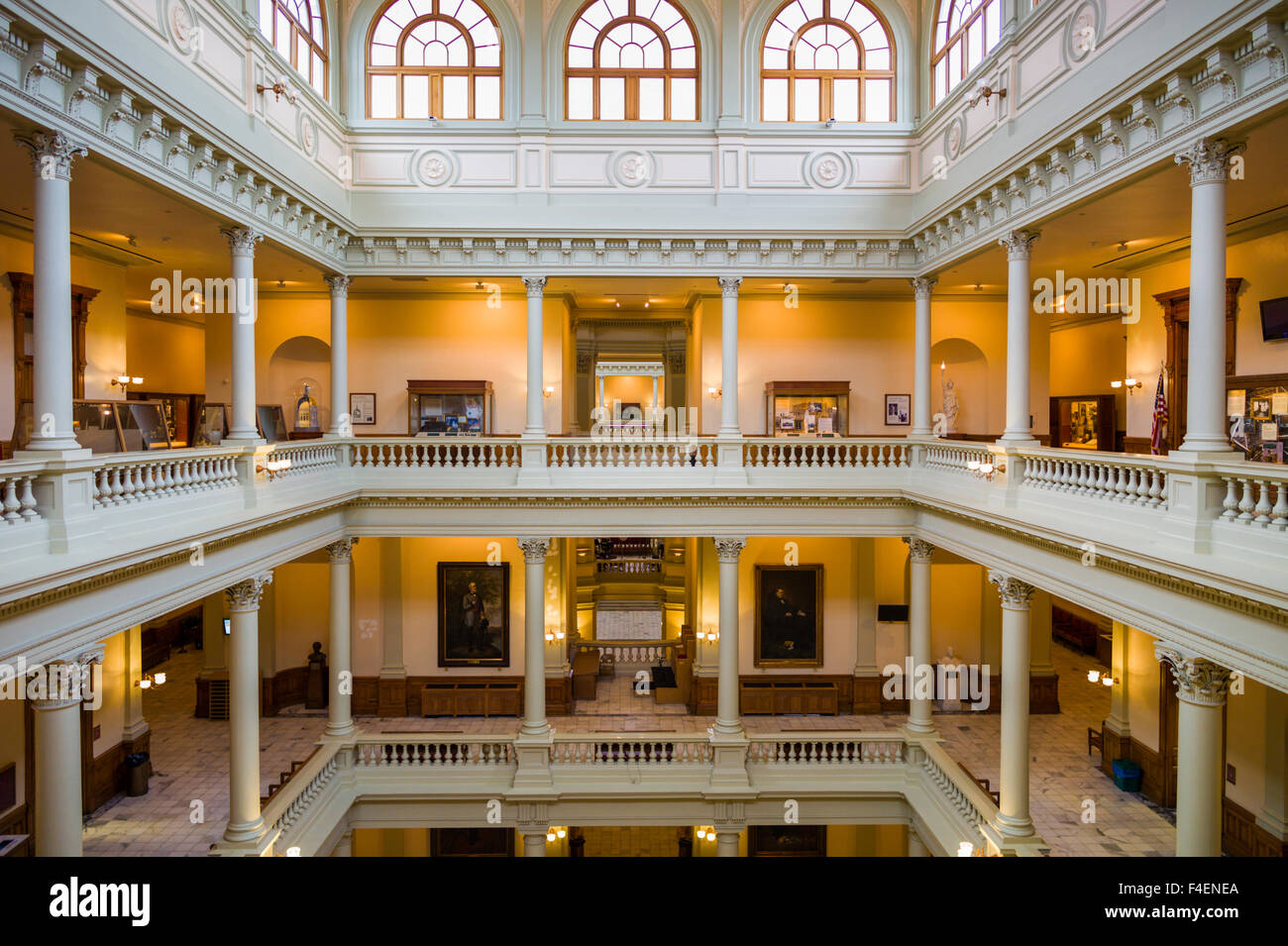 Georgia, Atlanta, Georgia State Capitol Building, state house, interior ...