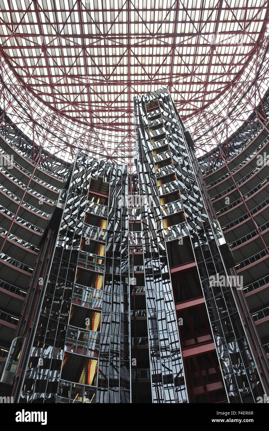The atrium of the James R. Thompson Center, which opened in 1985 as the ...