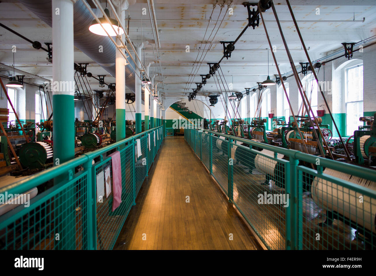 Massachusetts, Lowell National Historic Park, Boott Cotton Mills Museum ...