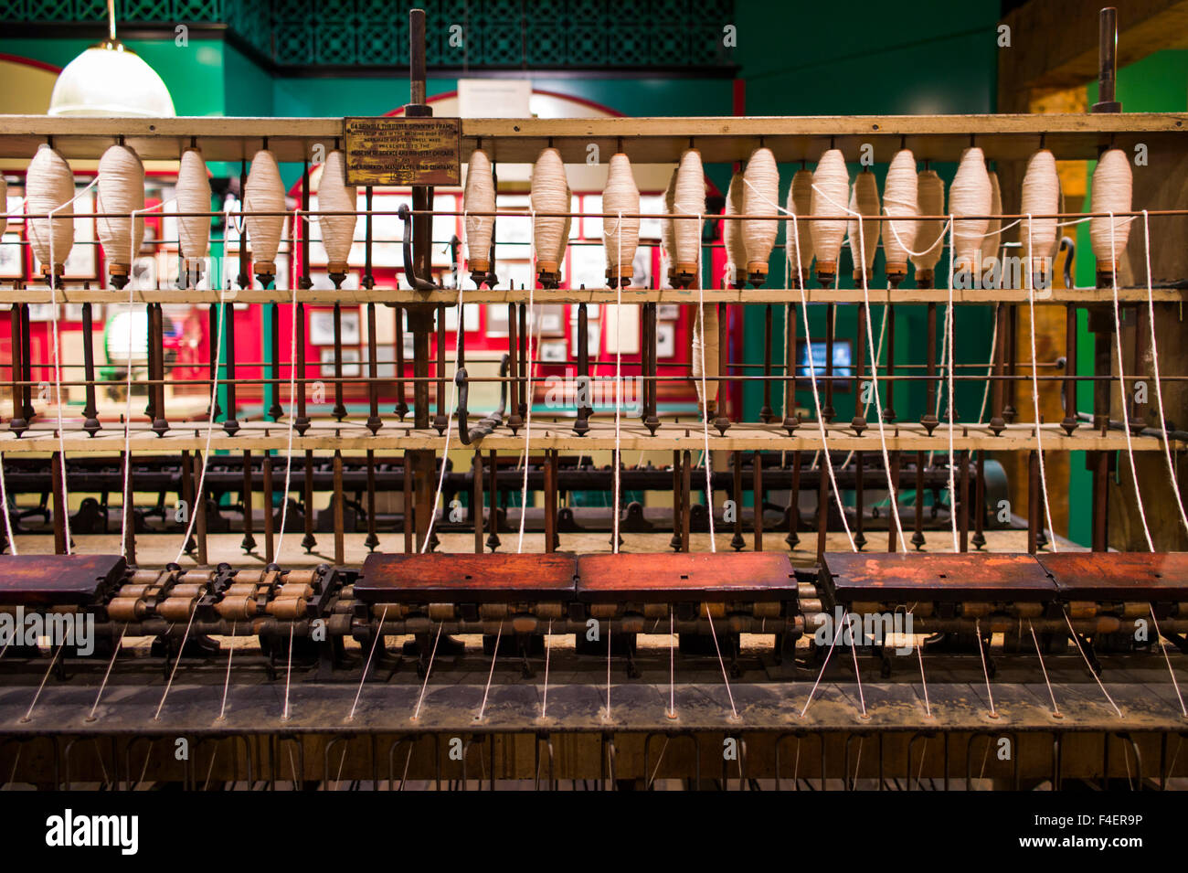 Massachusetts, Lowell National Historic Park, Boott Cotton Mills Museum ...