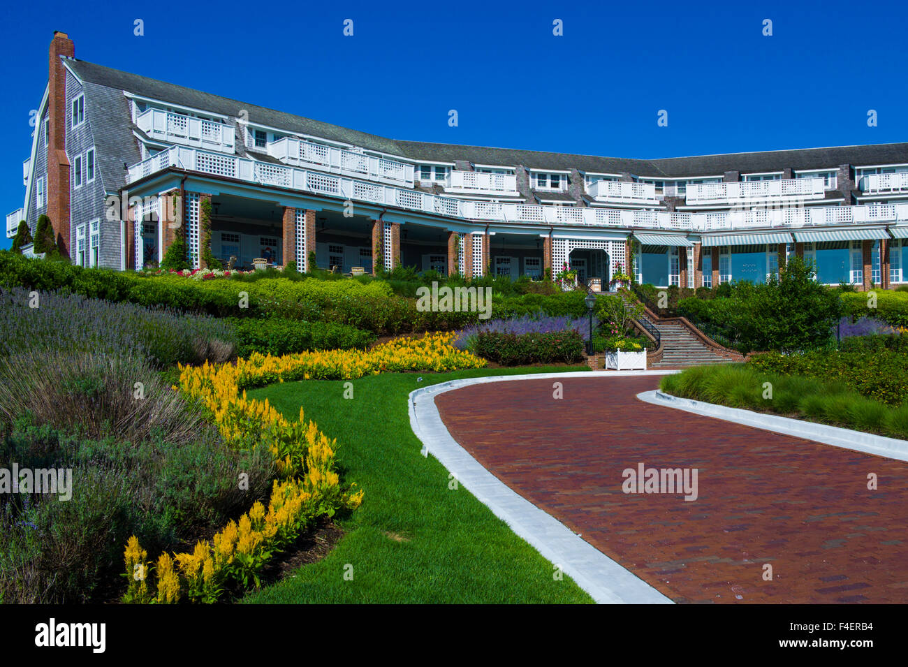Massachusetts, Cape Cod, Chatham, luxurious Chatham Bars Inn Stock ...
