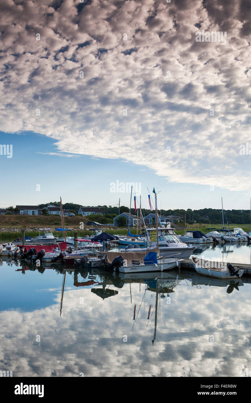 Massachusetts, Cape Cod, Wellfleet, town marina Stock Photo - Alamy