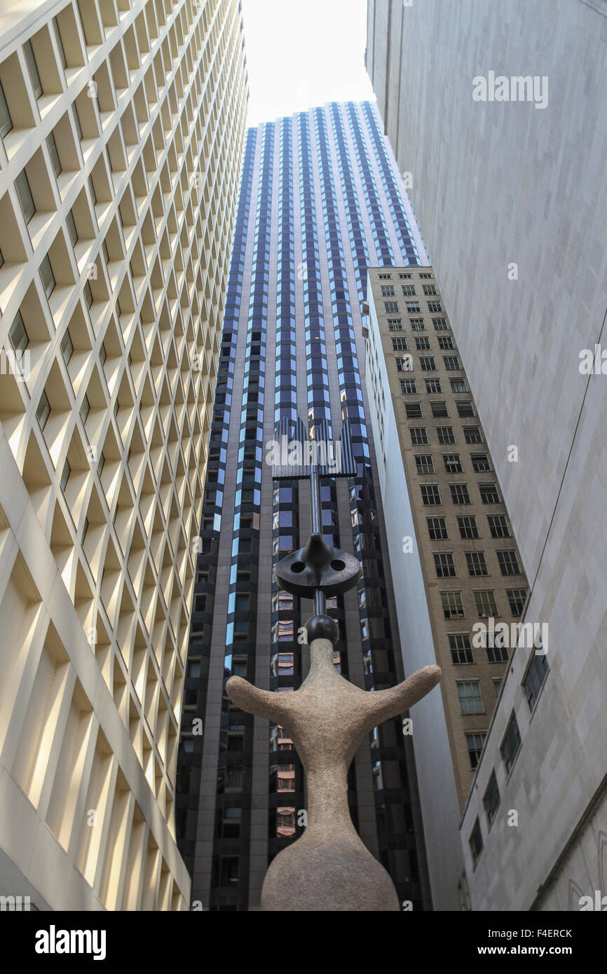 Miro's Chicago, a 39 foot tall sculpture by Joan Miro, stands in ...