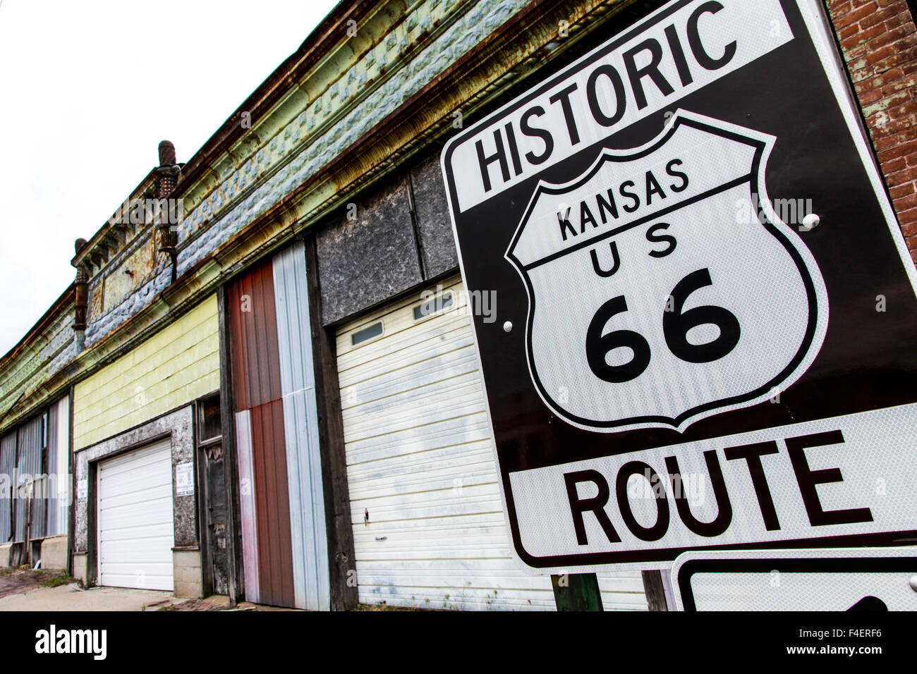Galena, Kansas, USA. Route 66 Stock Photo - Alamy