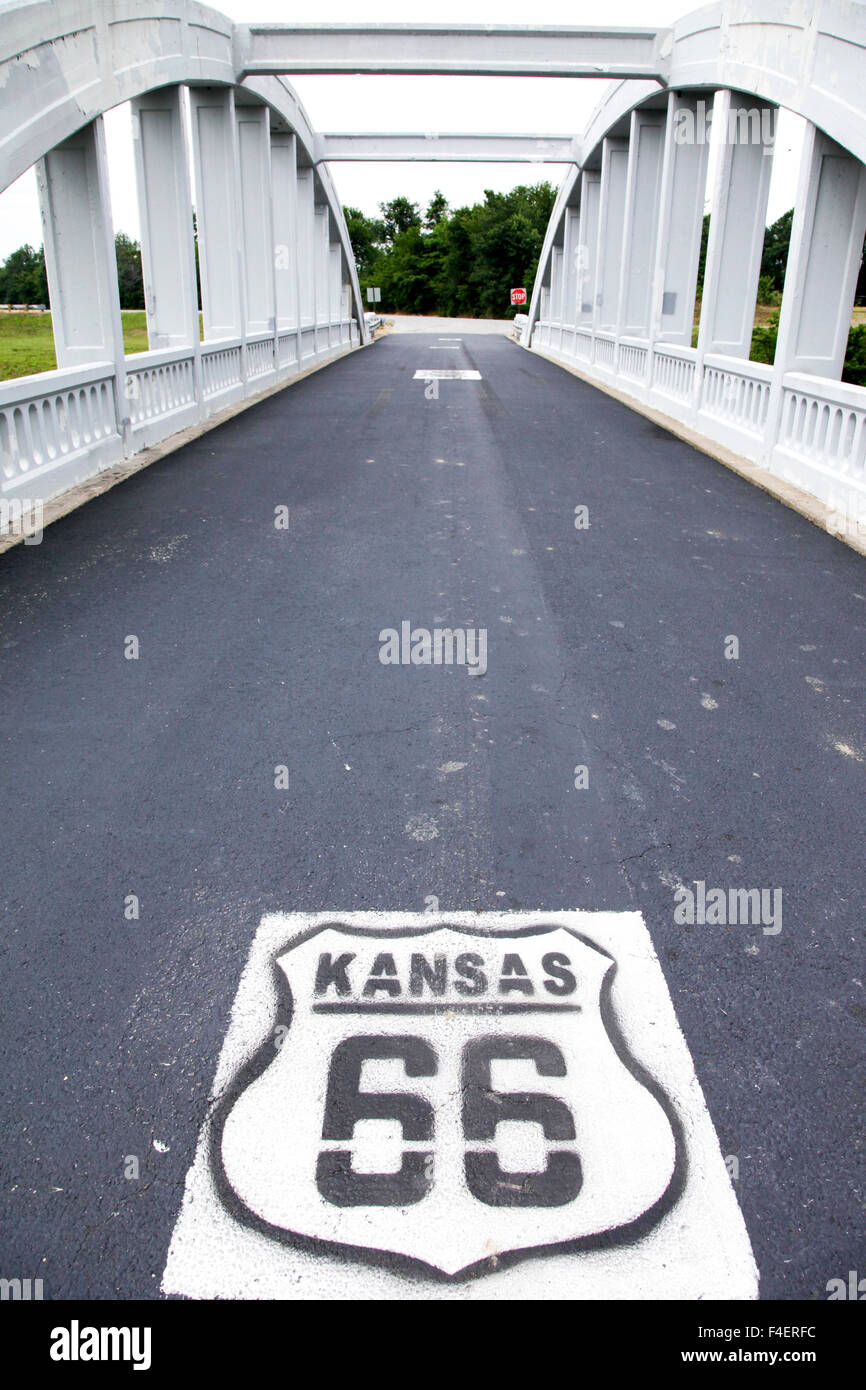 Riverton, Kansas, USA. Route 66 Stock Photo - Alamy