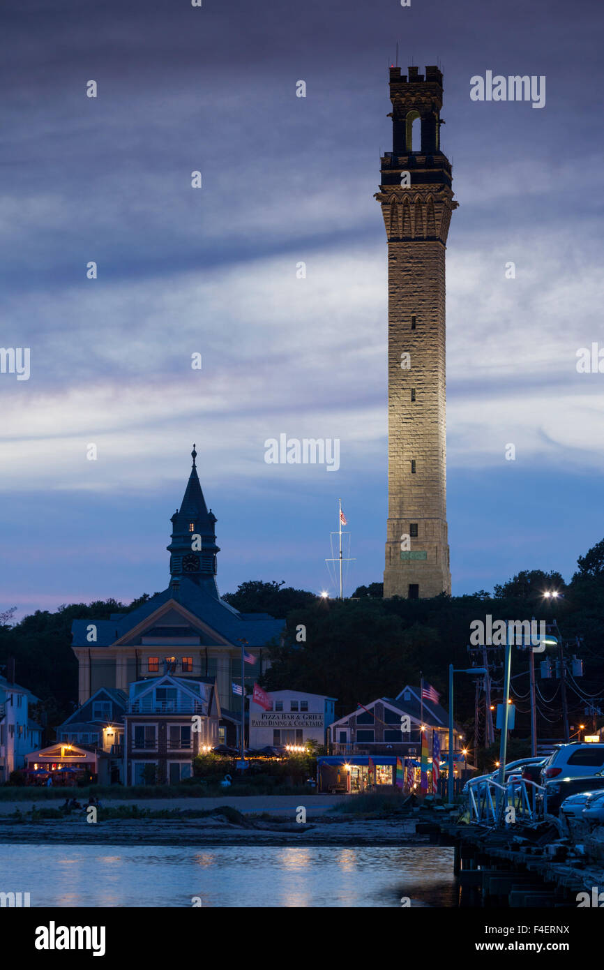 Massachusetts, Cape Cod, Provincetown, Pilgrim Monument Stock Photo - Alamy