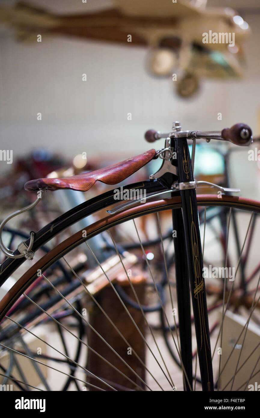 Maine, Owls Head, Owls Head Transportation Museum, 1897 Bayliss Thomas ...